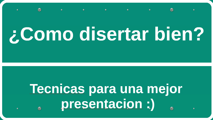 ¿Como disertar bien? by Hans Gutierrez on Prezi