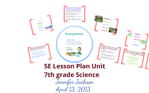 Ecosystems 5E Lesson Plan Unit by Jennifer Price Jackson on Prezi