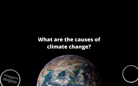 Natural and anthropogenic causes of climate change by Rachel Garswood ...
