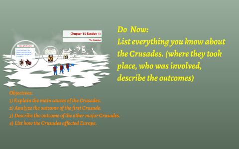 Chapter 14 Section 1: The Crusades by Dan Maillet on Prezi
