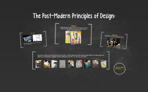 The Post-Modern Principles of Design: by on Prezi