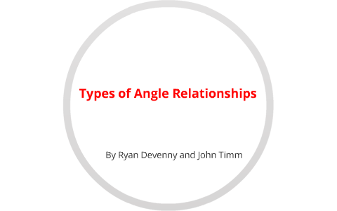 Types of angle relationships by Ryan Devenny on Prezi