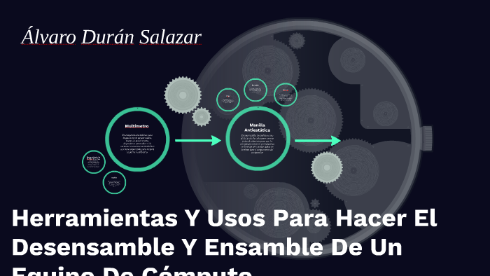 Herramientas Y Usos Para Hacer El Desensamble Y Ensamble De by Alvaro ...