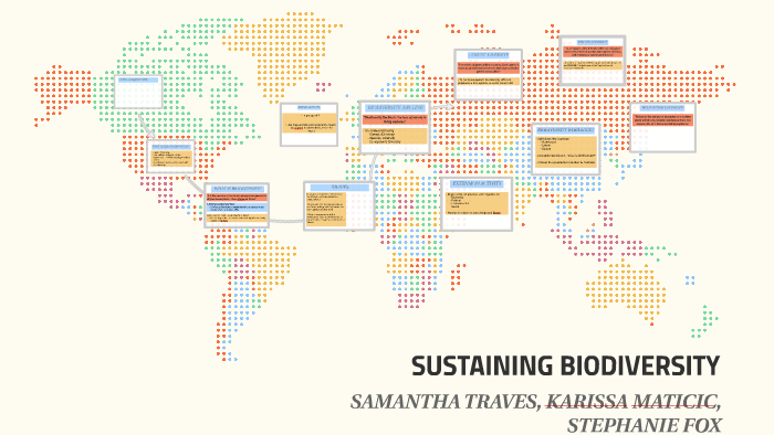 SUSTAINING BIODIVERSITY by on Prezi