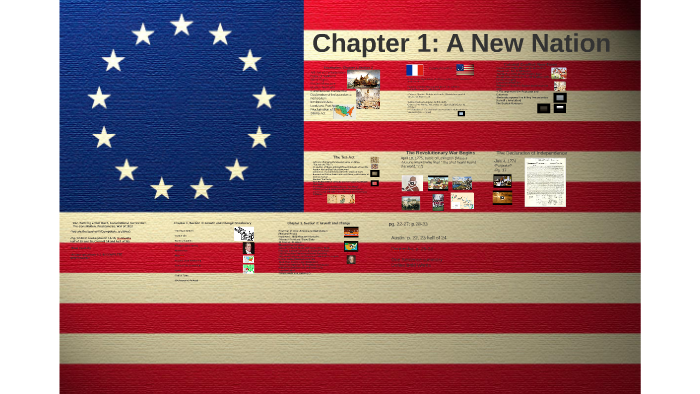 Chapter 1: A New Nation by Bill Richter on Prezi