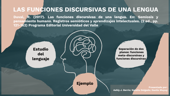 Las funciones discursivas de una lengua by Ashly Johana Berrio ...