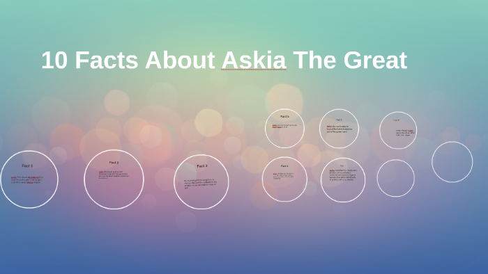 10 Facts About Askia The Great by AJ Weller on Prezi