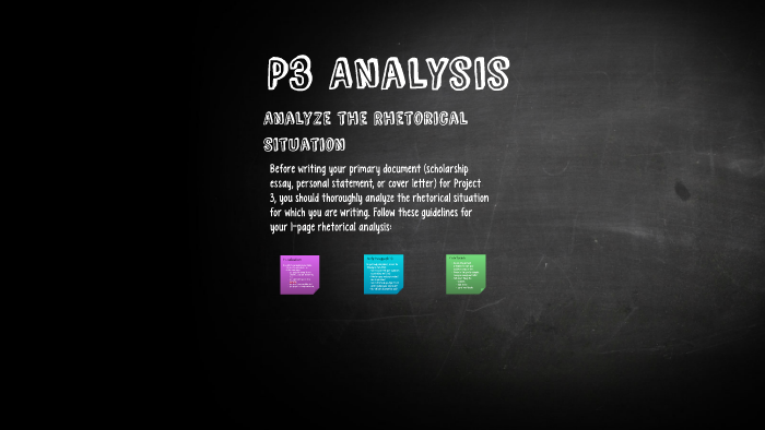 P3 Analysis by Jacqueline Brady on Prezi