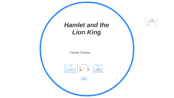 Hamlet and the Lion King by Conrad Thomas on Prezi