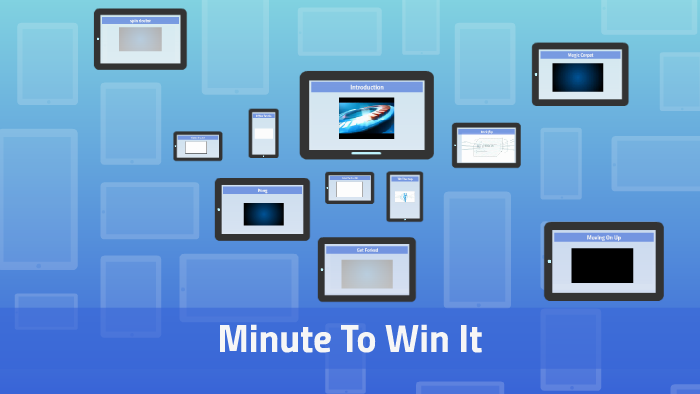Minute To Win It by Akiva Gluck on Prezi