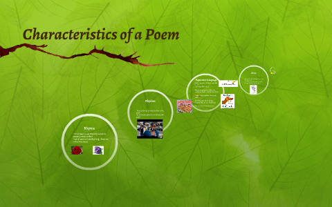 Characteristics of a Poem by Murray Dee on Prezi