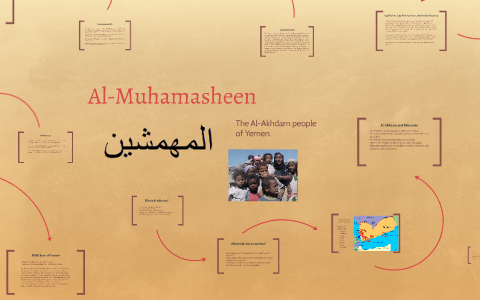 Al-Muhamasheen by on Prezi