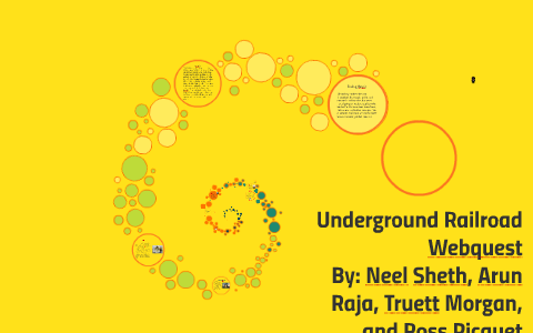 Arun, Neel, Ross, and Truett's Underground Railroad Webquest by Arun ...
