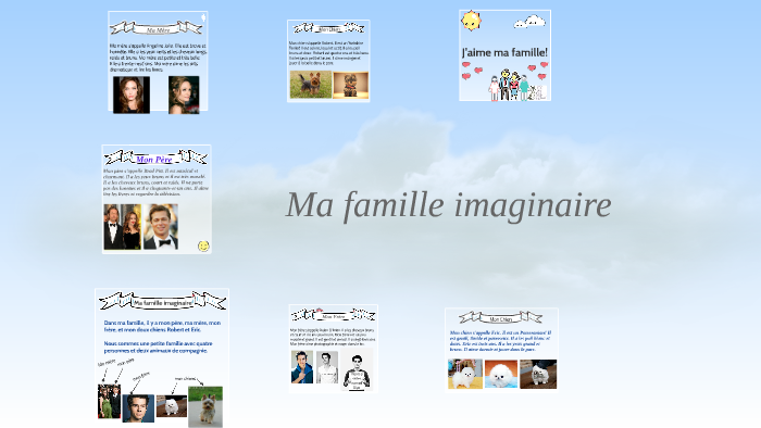 Mon Famille imaginaire by diya hoss on Prezi
