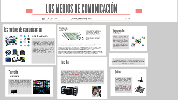 Los medios de comunicación by Nancy Arciniegas on Prezi