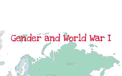 Gender and WW1 by group project on Prezi
