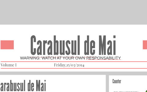 Carabusul de mai by Mickey Zhuang on Prezi