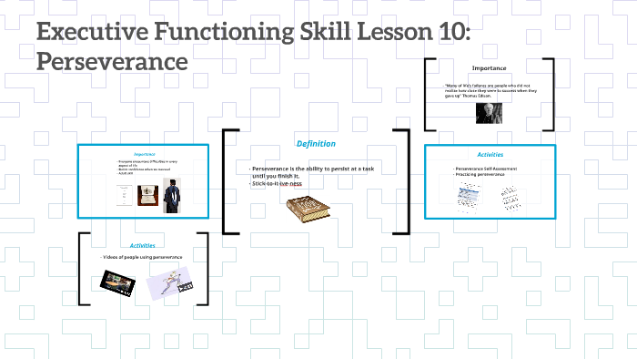 Executive Functioning Skill Lesson 10: Perseverance by Edy McGee on Prezi
