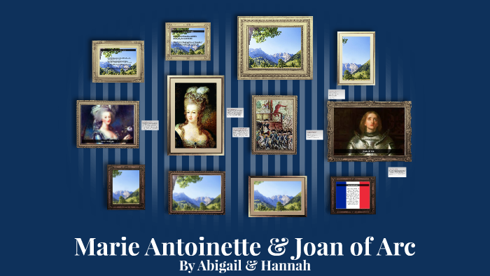 Marie Antoinette & Joan of Arc by Abigail Lennon