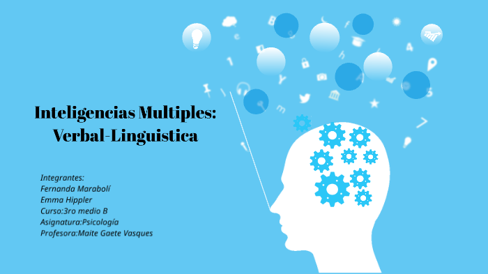 Inteligencias Multiples :Inteligencia Verbal - Lingüística by fernanda ...