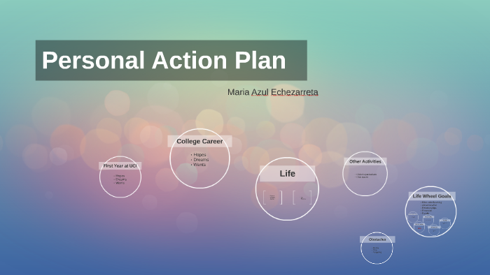 Personal Action Plan by on Prezi