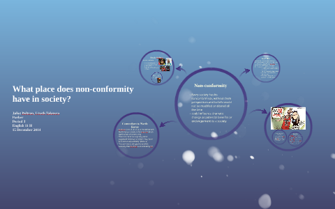 What place does non-conformity have in society? by Juliet beltran on Prezi