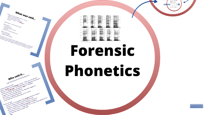 Forensic Phonetics - Overview by Steff Frigo on Prezi
