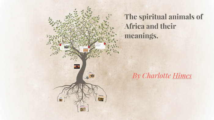 The spiritual animals of Africa and their meanings. by Charlotte Himes ...
