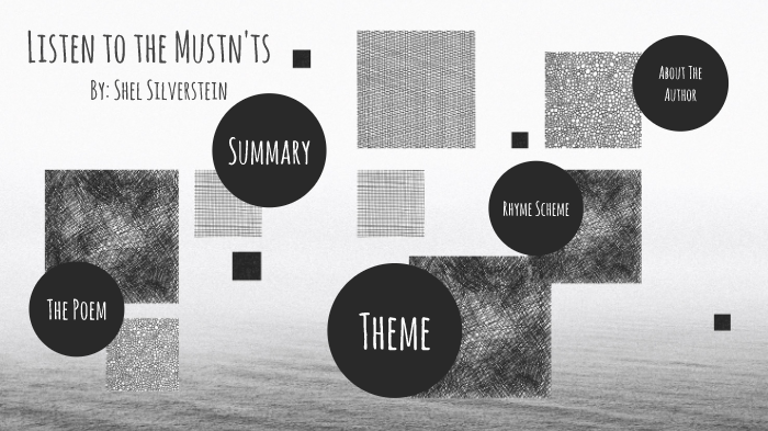Listen To The Mustn'ts