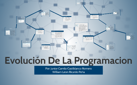 Evolución De La Programacion by junior camilo castiblanco romero