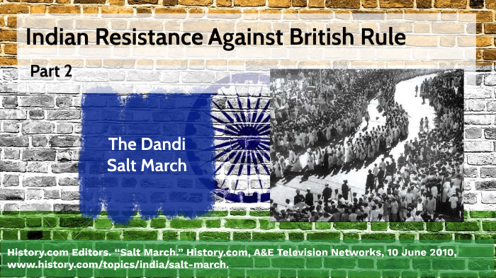Dandi Salt March by on Prezi