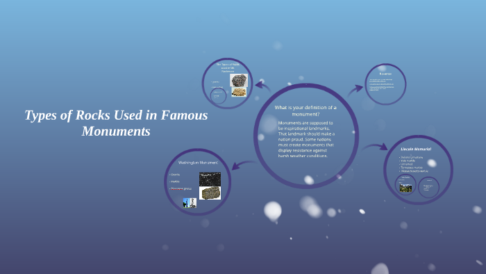 Types of Rocks Used in Famous Monuments by Luis Ferran on Prezi