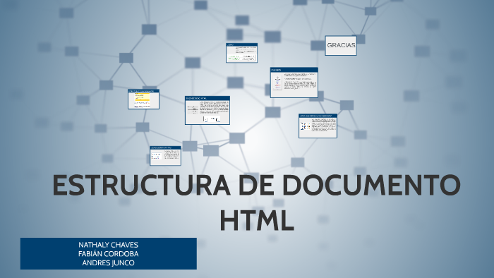 ESTRUCTURA DE DOCUMENTO HTML by Fabian Cordoba Diaz