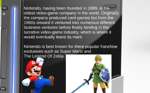 Nintendo, having been founded in 1889, is the oldest video-g by Luke ...