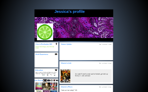 Jessica's profile by Jessica Vance on Prezi