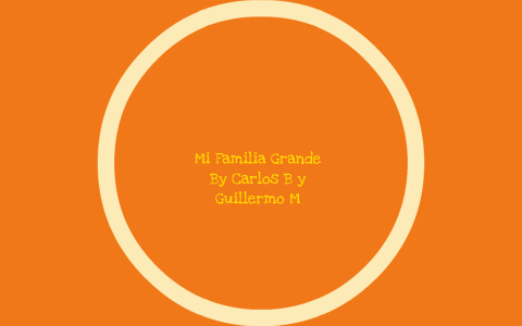 Mi Familia Grande by Chase Bahr on Prezi
