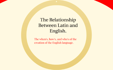 The Relationship Between the Latin and English Language by lemon pie on ...