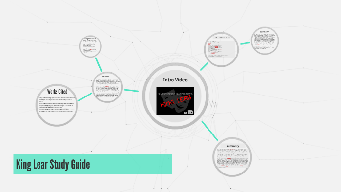 King Lear Study Guide by Savar Strong2 on Prezi
