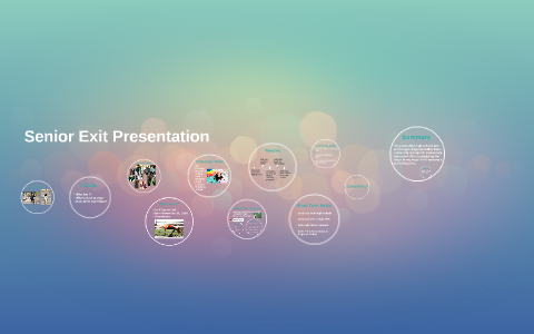 Senior Exit Presentation by Kayla Creamer