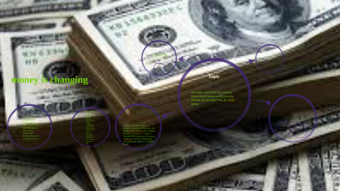 money is changing by jacob bolin on Prezi
