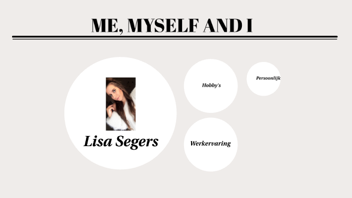 Me, myself and I by Lisa Segers on Prezi