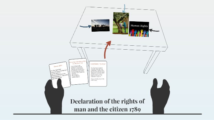 Declaration of the rights of man and the citizen 1789 by Casilda Torres ...