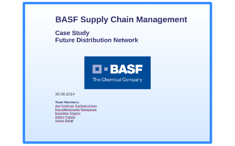 BASF Supply Chain Management by Suhas Balaji on Prezi