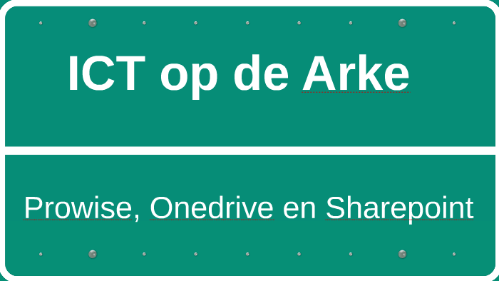 ICT op de Arke by Sander Boersma on Prezi