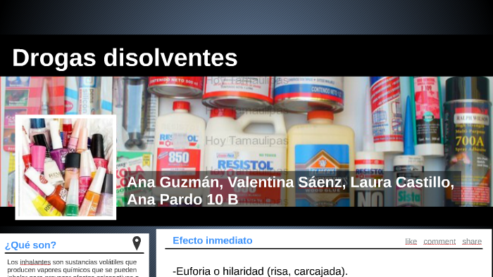 Drogas disolventes by ana pardo on Prezi