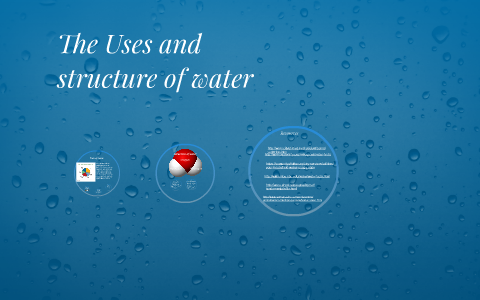 The Importance and structure of water by Noah Khan