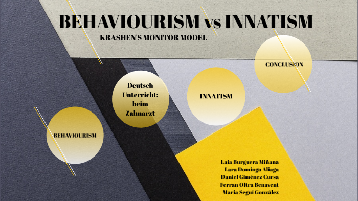 BEHAVIOURISM VS INNATISM by Ferran Oltra on Prezi