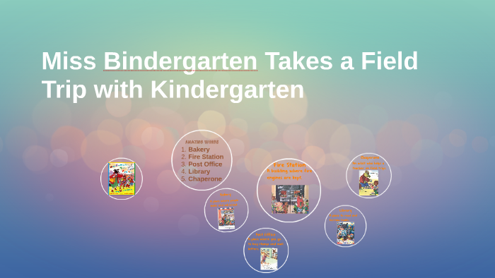 Miss Bindergarten Takes a Field Trip with Kindergarten by Isaac Belcher ...