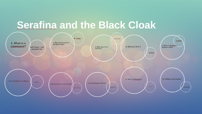 Serafina and the Black Cloak by Abigail Anderson on Prezi