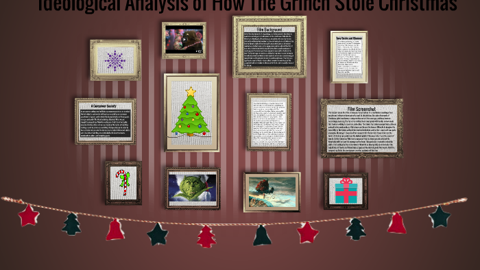 Ideological Analysis of How The Grinch Stole Christmas by stephanie ...